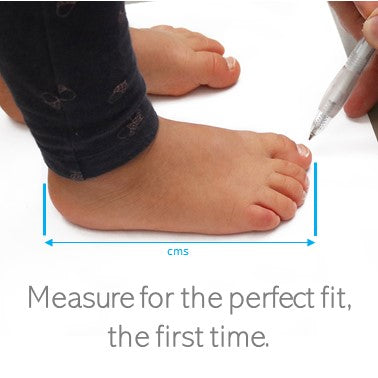 Baby & Toddler - KIDS SHOE SIZE MEASUREMENT GUIDE - Billycart Kids